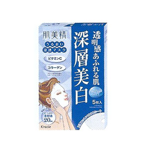 【楽天市場】クラシエ 肌美精 うるおい浸透マスク（深層美白） 5枚 医薬部外品：昭和薬品 楽天市場店