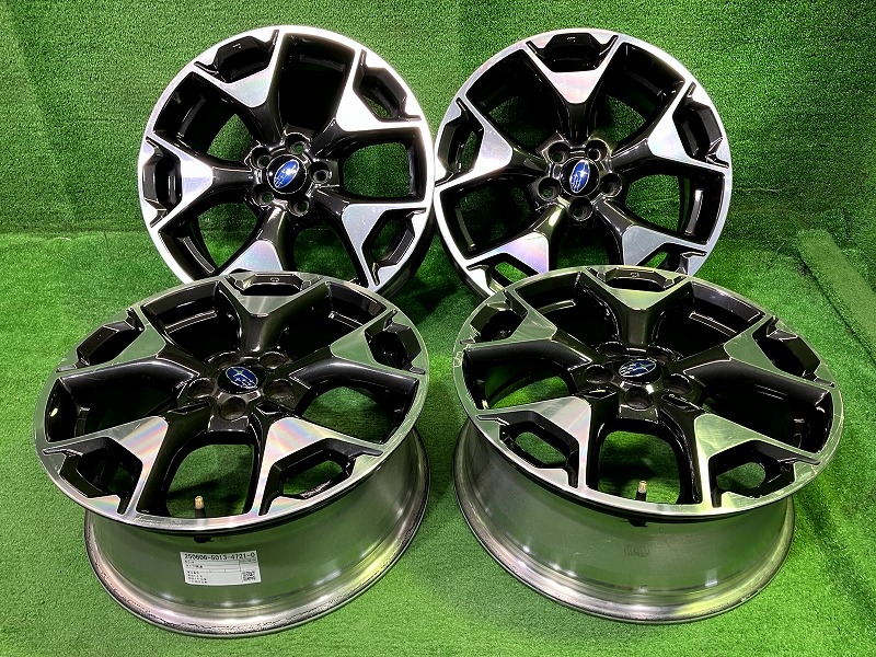 【楽天市場】【中古】 XV GT7 スバル SUBARU 純正 スバル純正 GT7 XV 17ｲﾝﾁ 7J 5穴 4本 100 +55 ...