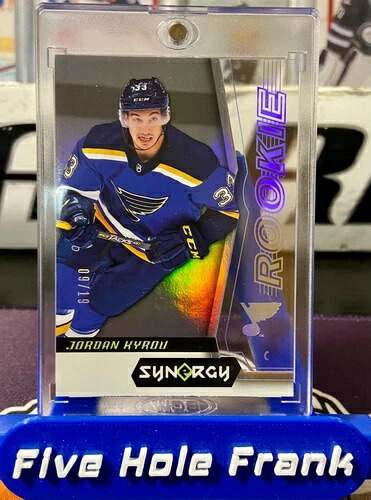 【楽天市場】2018 Upper Deck Synergy Jordan Kyrou True Rookie #79 Tier 2 /19 ...