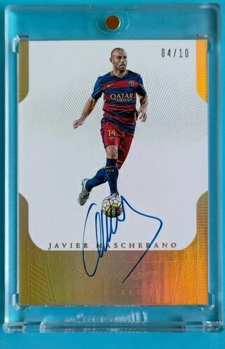 【楽天市場】2015-16 パニーニ フローレス バルセロナ ハビエル マスチェラーノ ピッチパーフェクト ゴールド オート 4/10：トレーディングカード ラフテル