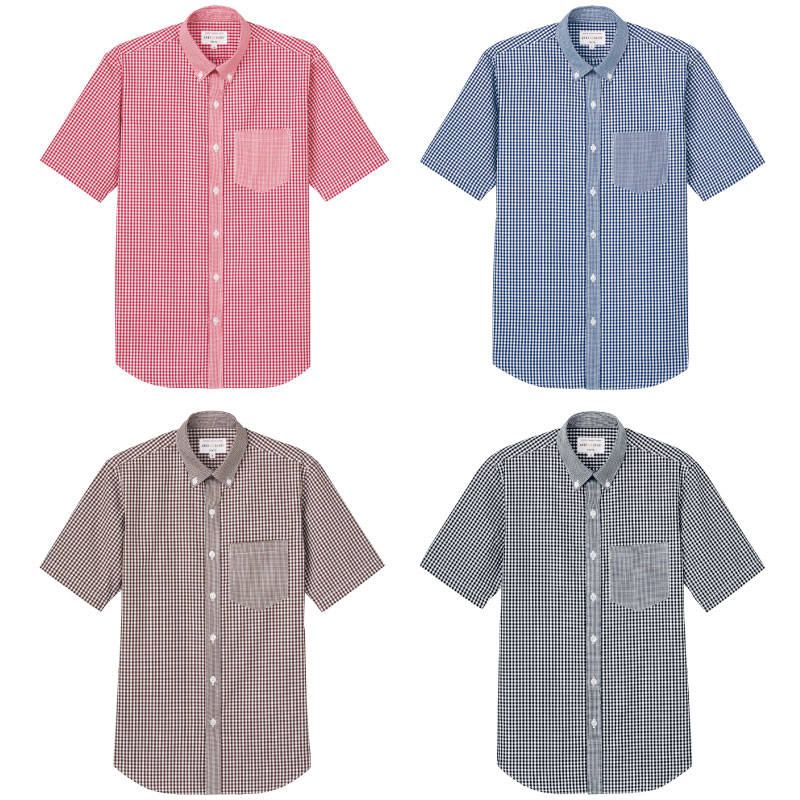 【楽天市場】【半袖ボタンダウンシャツ(男女兼用) EP-8534 SS～4L】【アルベチトセ arbe】：ユニフォーム工房 フレンド