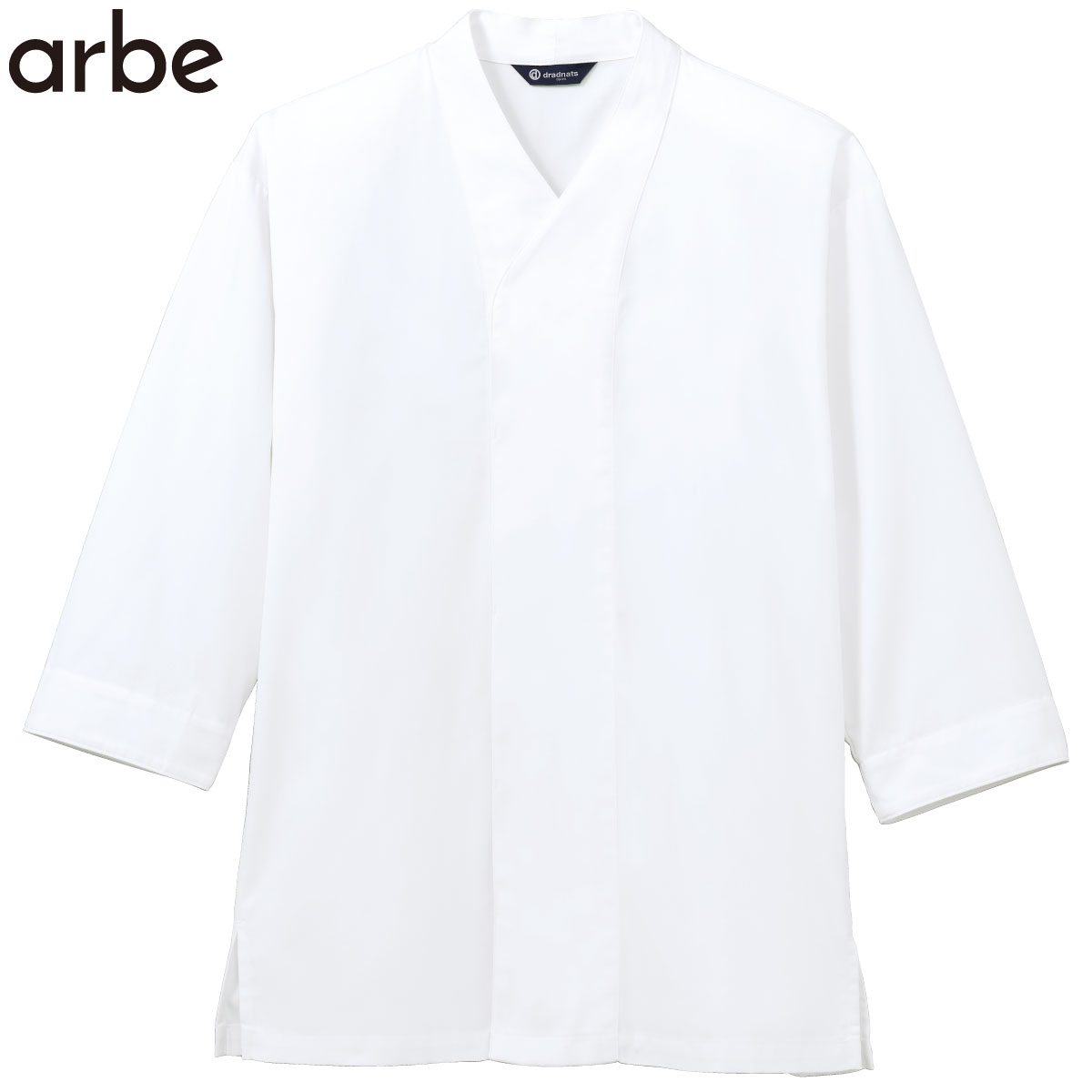 【楽天市場】白衣(八分袖)[男女兼用] DN-8908 SS～4L アルベチトセ arbe ホワイト 1色展開：ユニフォーム工房 フレンド