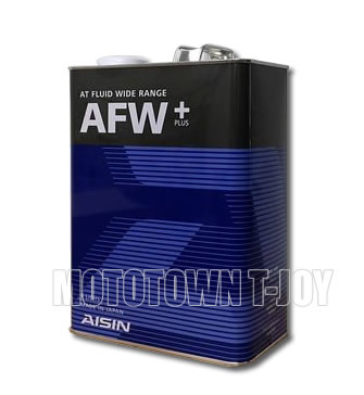 【楽天市場】AISIN アイシン ATF ワイドレンジ（汎用型タイプ）AFW+ 4L缶 ATF6004：t-joy