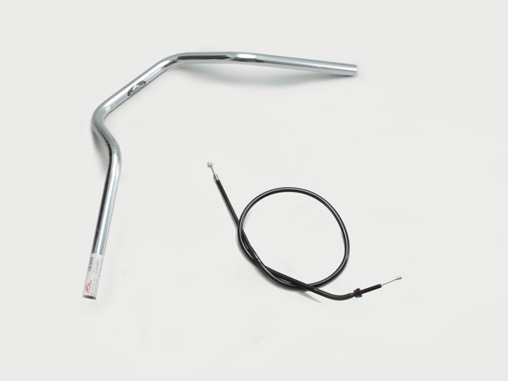 【楽天市場】ハリケーン POLICE 4型 ハンドルSET GROM (13-15 JC61-1300000迄) クロームメッキ H023-068C：t-joy