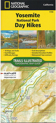 【楽天市場】【ヨセミテ国立公園デイ・ハイク Yosemite National Park Day Hikes】：T-MAPS