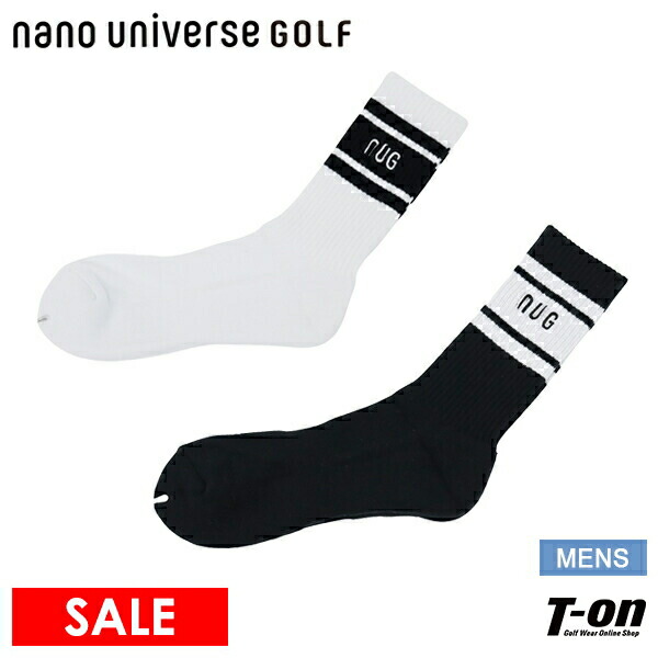 【楽天市場】【30％OFF SALE】ナノユニバース ゴルフ NANOuniverse GOLF メンズ ソックス ミドルソックス リブ ...