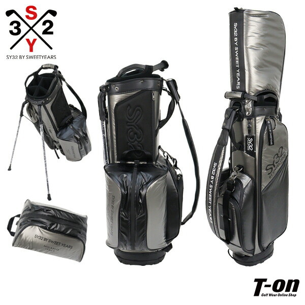 【楽天市場】SY32 by SWEET YEARS GOLF エスワイサーティトゥ バイ スィートイヤーズ ゴルフ 日本正規品 メンズ レディース キャディバッグ スタンド式キャディバッグ 9 ...