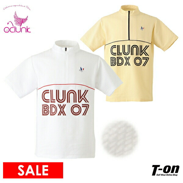 【楽天市場】【50％OFF SALE】クランク CLUNK 日本正規品 メンズ ポロシャツ 半袖 ハイネック スタンドカラー ハーフジップ ...