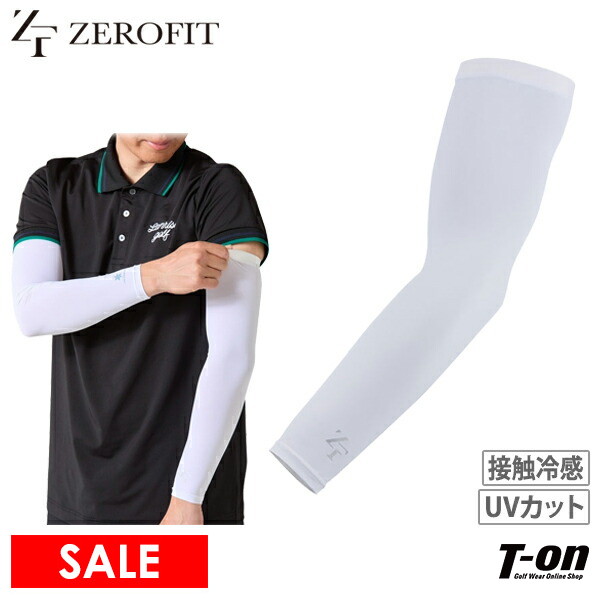 【楽天市場】ゼロフィット ZEROFIT メンズ レディース アームカバー アイスメッシュ 異素材切替 接触冷感 UVカット ドライ感 抗菌防臭 ロゴプリント 2025 春夏 新作 ゴルフ ...