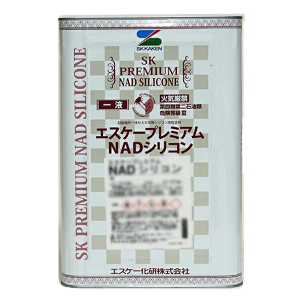 【楽天市場】プレミアムNADシリコン ツヤあり 15kg 淡彩色 白 外壁塗料 エスケー SK：Tパケ
