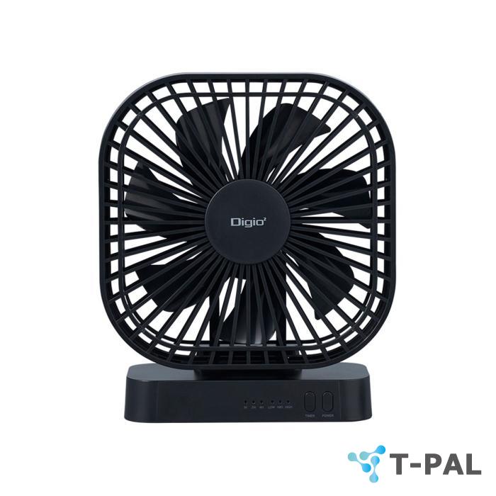 【楽天市場】ナカバヤシ Digio2 USB扇風機 マグネット付 UA-059BK(1個)[ブラック]：T-PAL SHOP 楽天市場店