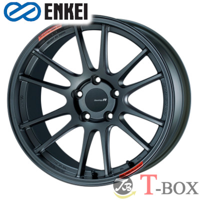【楽天市場】単品1本価格 18インチ 9.0J 5/100 ENKEI エンケイ RacingRevolution GTC01RR レーシングレボリューション GTC01RR マットダークガン ...