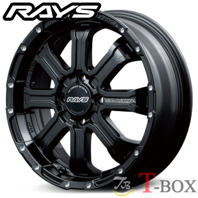 【楽天市場】4本セット価格 15インチ 5.0J 4/100 RAYS レイズ TEAM DAYTONA FDX-K チームデイトナ FDX-K セミグロスブラック (BOL) ：T-BOX ...