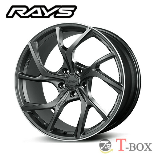 【楽天市場】4本セット価格 20インチ 8.5J 5/114.3 RAYS レイズ VMF C-01 VMF C-01 マットガンブラック/リムエッジDC (MK) ：T-BOX Auto Parts