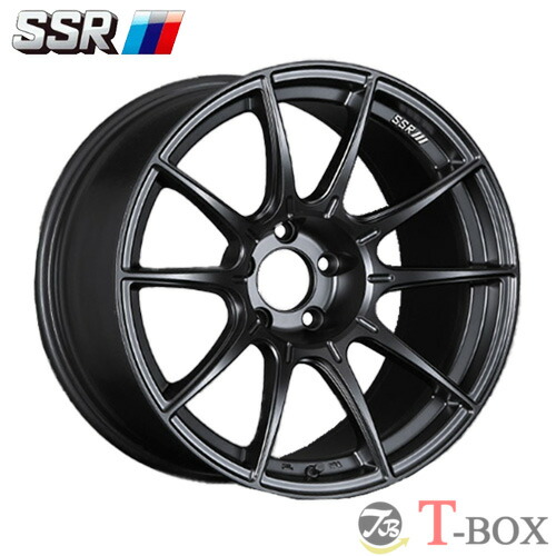 【楽天市場】4本セット価格 17インチ 7.0J 4/100 SSR SSR GTX01 ジーティー エックスゼロワン フラットブラック (FBK) ：T-BOX Auto Parts