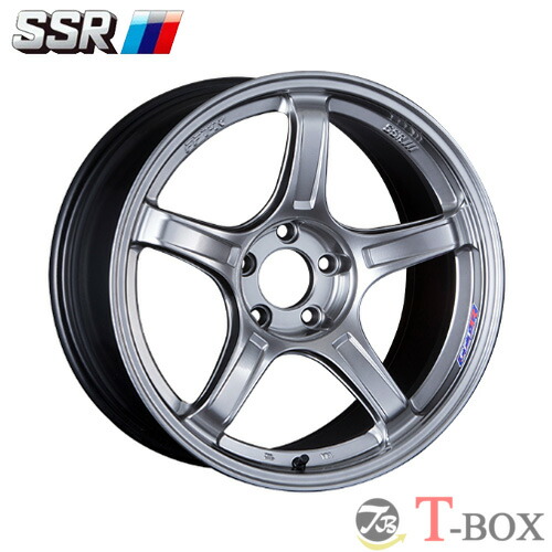 【楽天市場】【7/20(日)ポイント最大35倍以上！】単品1本価格 19インチ 8.5J 5/114.3 SSR SSR GTX03 ジーティー エックスゼロスリー クロムシルバー (CSI ...
