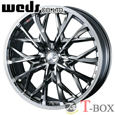 【楽天市場】単品1本価格 19インチ 7.5J 5/114.3 WEDS ウェッズ LEONIS MV レオニス エムブイ PBMC / BMCMC ：T-BOX Auto Parts