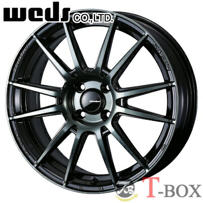 【楽天市場】単品1本価格 17インチ 6.5J 4/100 WEDS ウェッズ WEDS SPORT SA-62R ウェッズスポーツ エスエーロクニーアール WBC / EJ-BRONZE ...