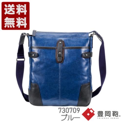 【楽天市場】木和田正昭商店 ORIGINAL BASIC 帆布PU×皮革ショルダーバッグ(L) 豊岡鞄 ショルダーバッグ 730709 ブルー (730709-BU)送料無料 日本製 内祝い ...