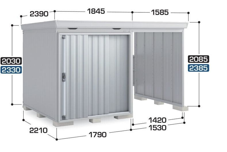 【楽天市場】関西限定 標準組立工事付 イナバ物置 フォルタウィズ FW-1822+15KS スタンダード 一般型 物置 屋外 収納庫 物置 おしゃれ 屋外 スチール物置 稲葉製作所：タック ...