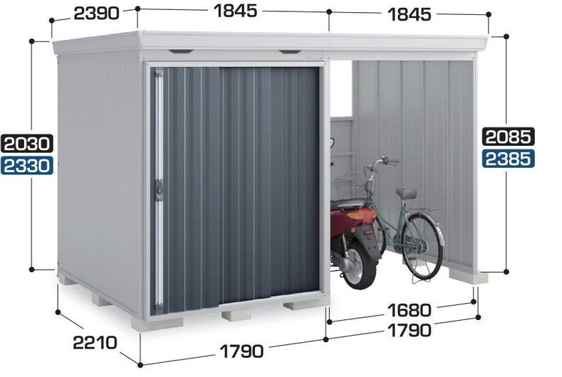 【楽天市場】関西限定 標準組立工事付 イナバ物置 フォルタウィズ FW-1822+18KS スタンダード 一般型 物置 屋外 収納庫 物置 おしゃれ 屋外 スチール物置 稲葉製作所：タック ...