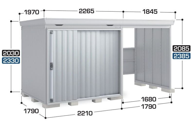 【楽天市場】関西限定 標準組立工事付 イナバ物置 フォルタウィズ FW-2218+18KH ハイルーフ 一般型 物置 屋外 収納庫 物置 おしゃれ 屋外 スチール物置 稲葉製作所：タック ...