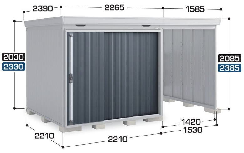 【楽天市場】関西限定 標準組立工事付 イナバ物置 フォルタウィズ FW-2222+15KH ハイルーフ 一般型 物置 屋外 収納庫 物置 おしゃれ 屋外 スチール物置 稲葉製作所：タック ...