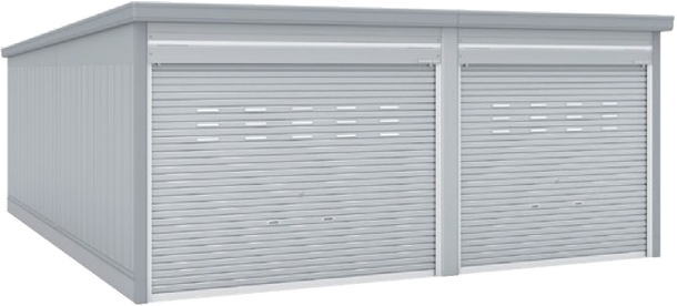 【楽天市場】【関西限定！配送のみ お客様組立品】イナバ物置 ガレージ ガレーディア GRN-3126・62J ジャンボ 一般型 物置 屋外 収納庫 物置 おしゃれ 車庫 イナバガレージ：タック ...