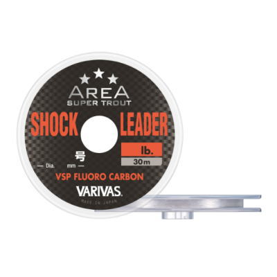 【楽天市場】バリバス スーパートラウトエリア ショックリーダー VSP フロロカーボン 4lb 0.8号 30m 【ネコポス配送可】 VARIVAS：タックルアイランド