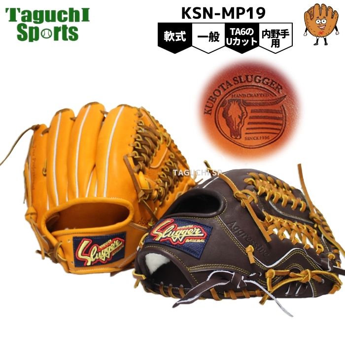 【楽天市場】【湯もみ型付け加工承ります】久保田スラッガー クボタスラッガー 軟式グローブ 軟式用グラブ KSN-MP19 内野手用 セカンド・サード・ショート用 KSオレンジ×タン ...