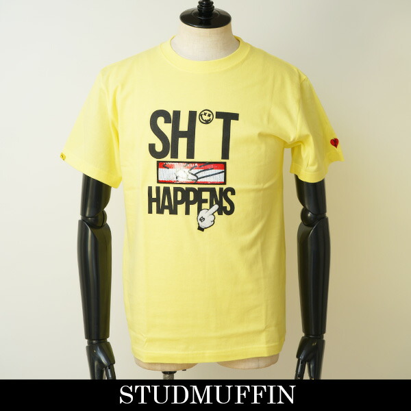 【楽天市場】STUD MUFFIN(スタッドマフィン)半袖Tシャツイエロー514 02788：インポートshop TAISEIDO