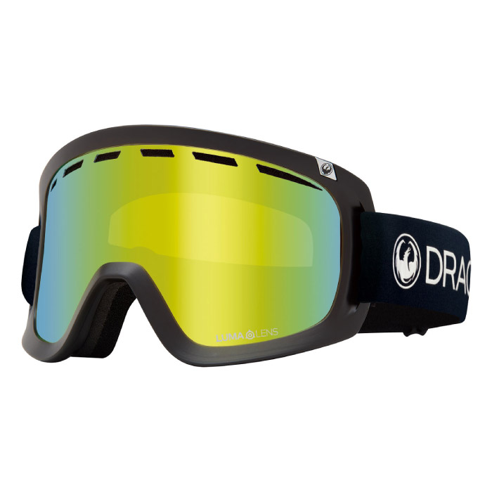 【楽天市場】24-25 DRAGON ドラゴン D1（ディーワン） PREMIUM BLACK/LUMALENS J.GOLD ION ゴーグル スキー スノーボード 2024-2025 D1 ...