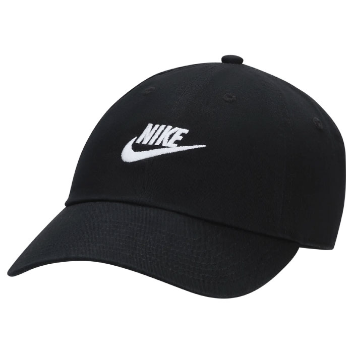 【楽天市場】NIKE ナイキ クラブ アンストラクチャード フューチュラ ウォッシュ キャップ 帽子 ツバ付き ブラック FB5368-011 ...