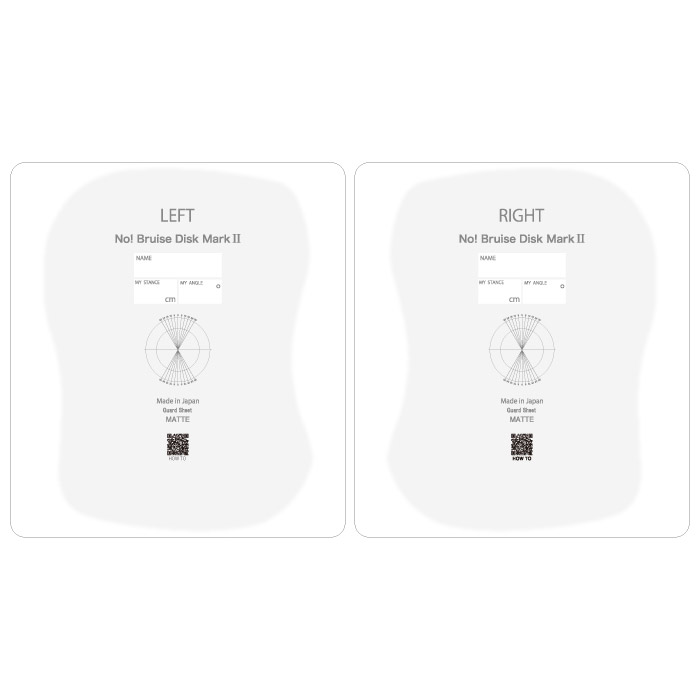 【楽天市場】RICE28 ライス デッキ保護シート No!Bruise Disk Mark Sheet 2 0.3mm厚 トップシート保護 ...