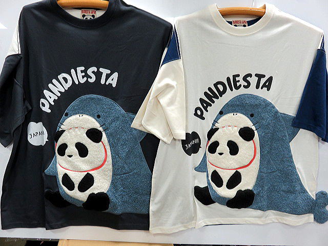 【楽天市場】PANDIESTA JAPAN 半袖ビッグTシャツ 着ぐるみサメパンダ パンディエスタ：takafuku 1915 楽天市場店