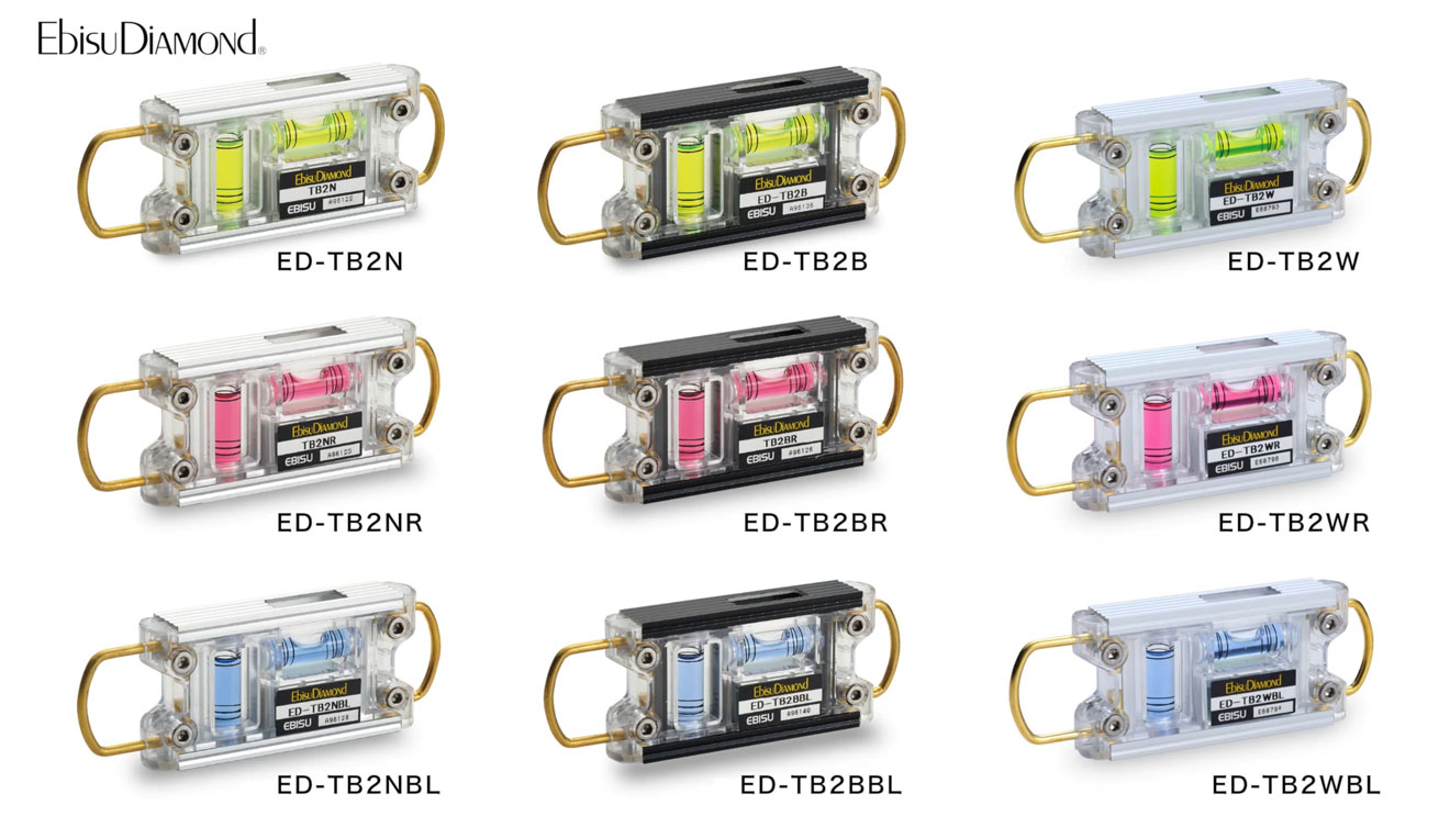 【楽天市場】EBISU(エビス) トビレベル2 ED-TB2B 水平器 ブラック/グリーン：高橋本社 楽天市場店