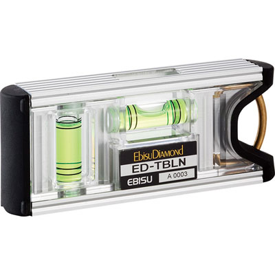 【楽天市場】EBISU(エビス) トビレベル ED-TBLN 水平器 シルバー/グリーン：高橋本社 楽天市場店
