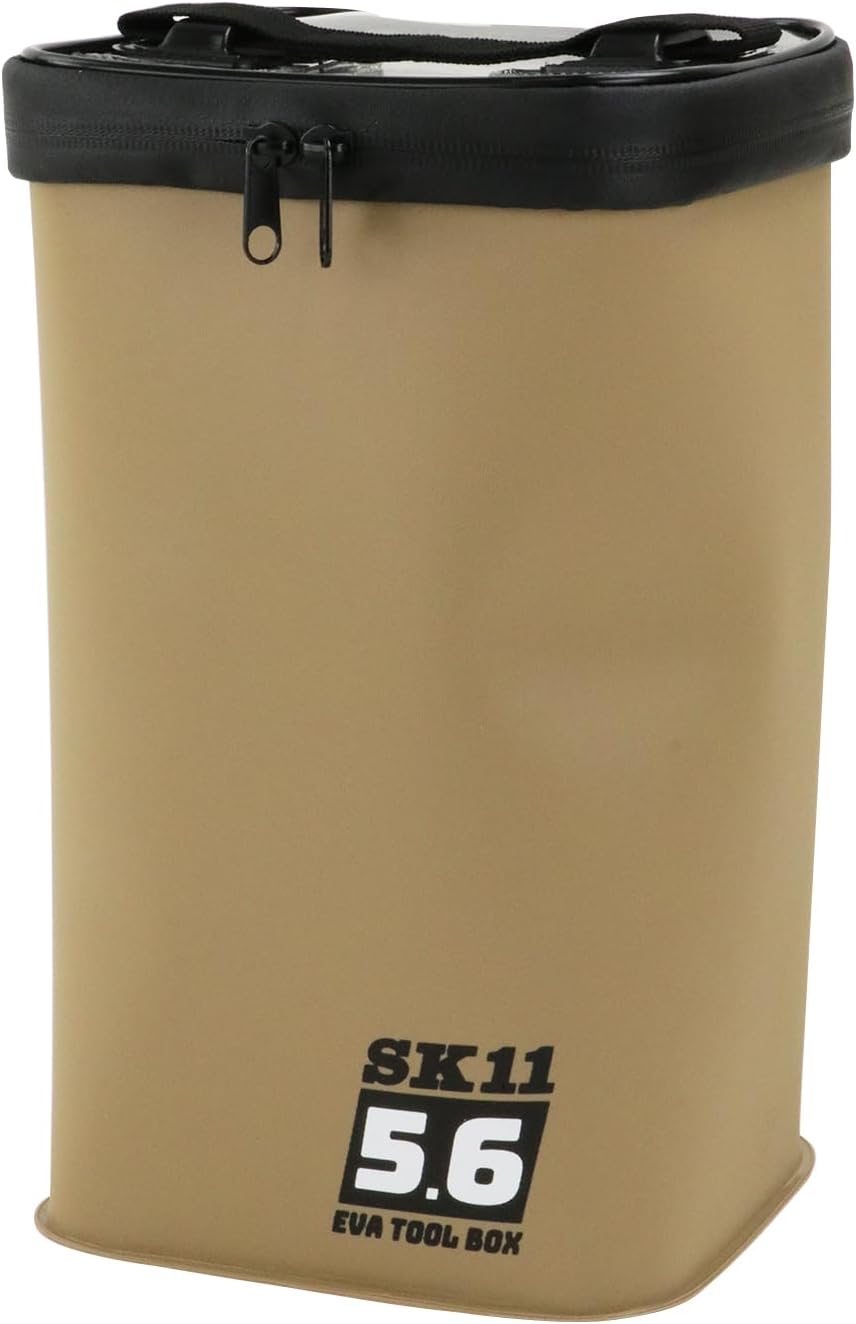 【楽天市場】SK11(藤原産業) EVAツールボックス SEVA-5.6-BK ベージュ 5.6L EVA素材で水に強く軽くて丈夫：高橋本社 楽天市場店