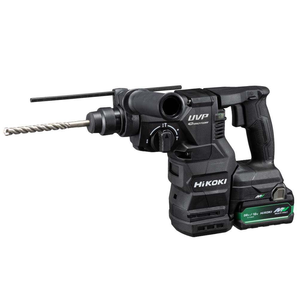 【楽天市場】HiKOKI(ハイコーキ) DH3628DA(2XPBZ) 充電式28mmハンマードリル ブラック SDSプラスシャンク 36V【バッテリー/充電器セット】：高橋本社 楽天市場店