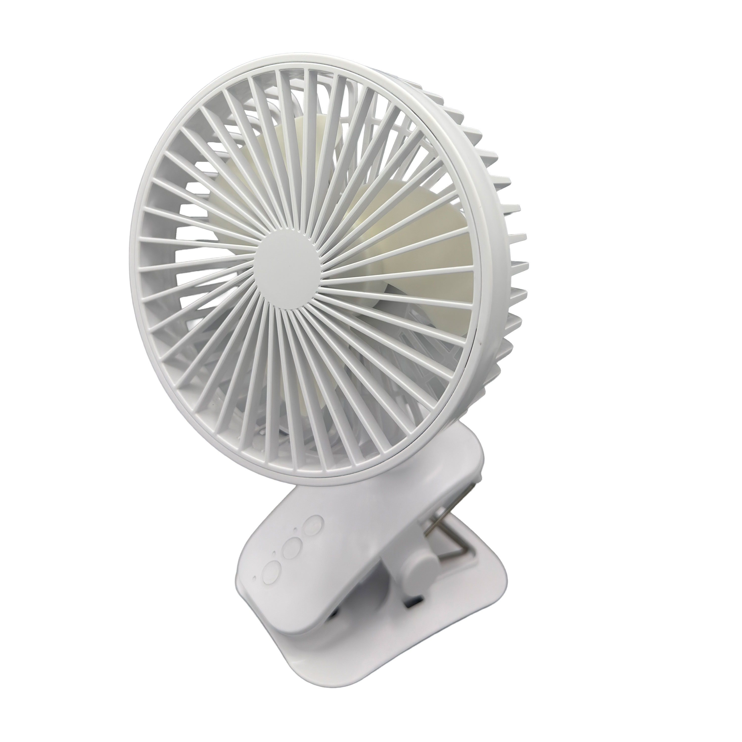 【楽天市場】矢田電気(YADA) 首振り機能付きクリップファン YD-CF01 USB Type-C充電 1200mAhバッテリー搭載 3段階風量調節 大型クリップ式：高橋本社 楽天市場店