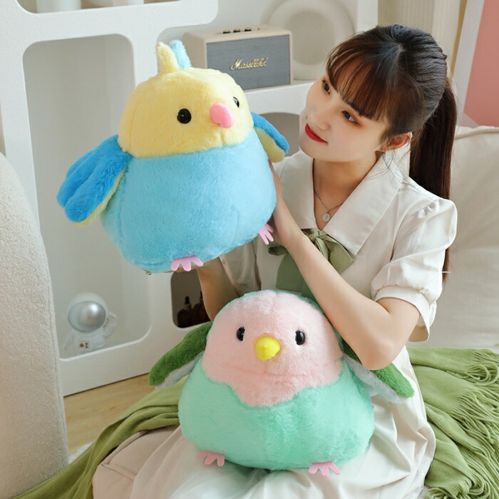 【楽天市場】ぬいぐるみ オウム 抱き枕 添い寝 かわいい ふわふわ 癒し インテリア おもしろいおもちゃ お祝い プレゼント 30cm：貴子楽天市場店