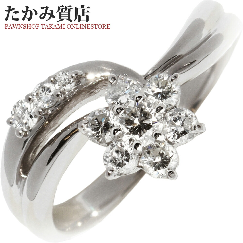 【楽天市場】指輪(リング) Pt900 ダイヤ0.53ct 11.5号：たかみ質店楽天市場店