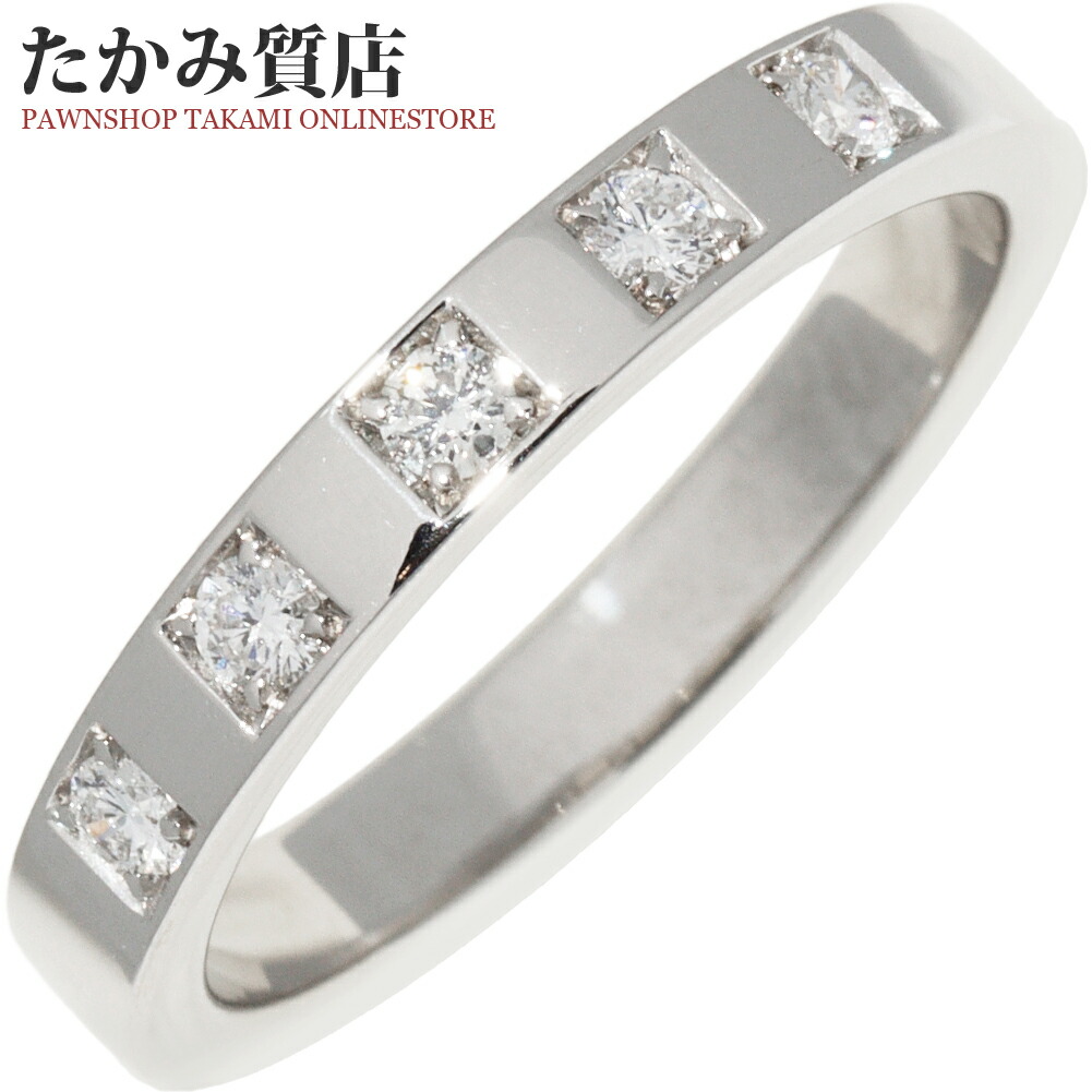 【楽天市場】ブルガリ 指輪 Pt950 ダイヤ5P(0.17ct) マリーミー ウェディングリング 幅3ミリ 336852 12.5号：たかみ ...
