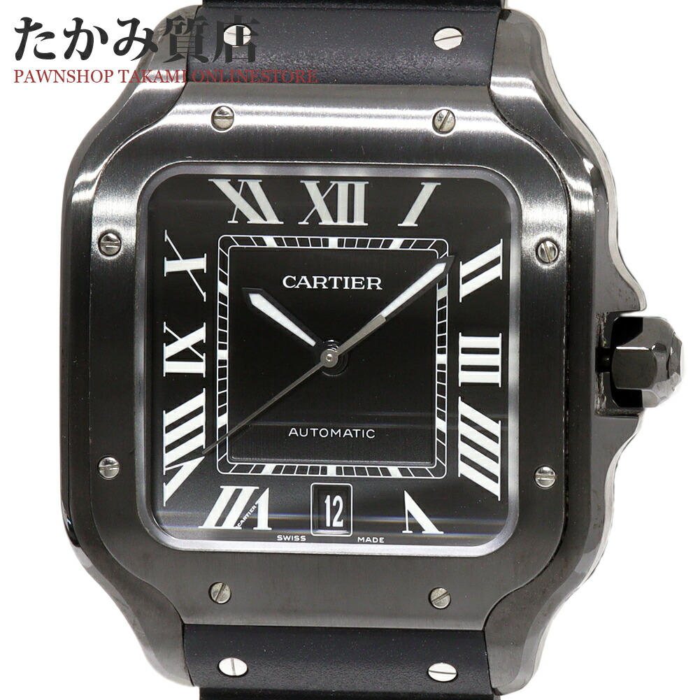 【楽天市場】カルティエ サントス ドゥ カルティエ LM WSSA0039 メンズ：たかみ質店楽天市場店