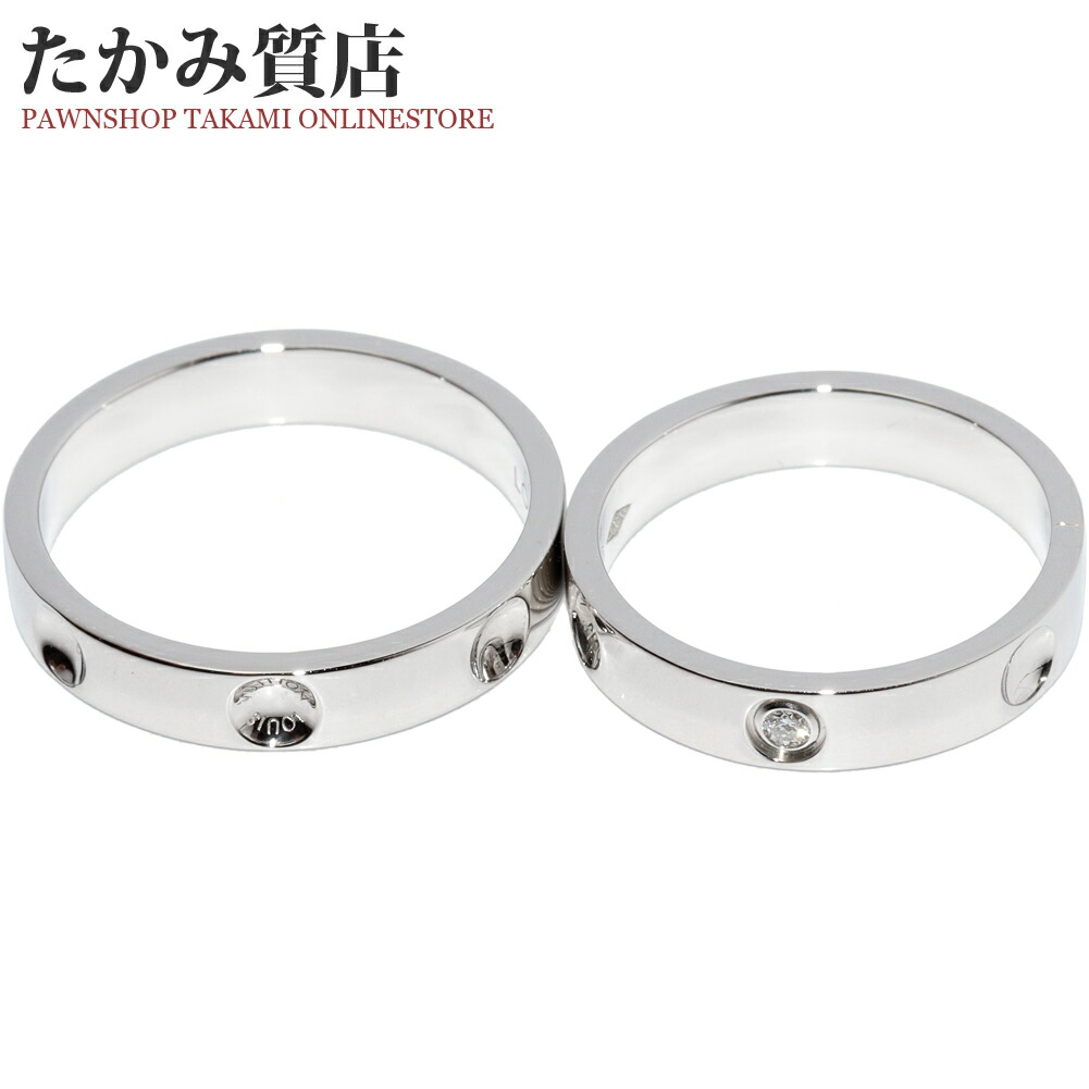 【楽天市場】ルイヴィトン 指輪 Pt950/Pt950 ダイヤ1P(0.021ct) アリアンスアンプラントリング セットリング ペアリング Q9F00C Q9F01H #49(9号)：たかみ ...