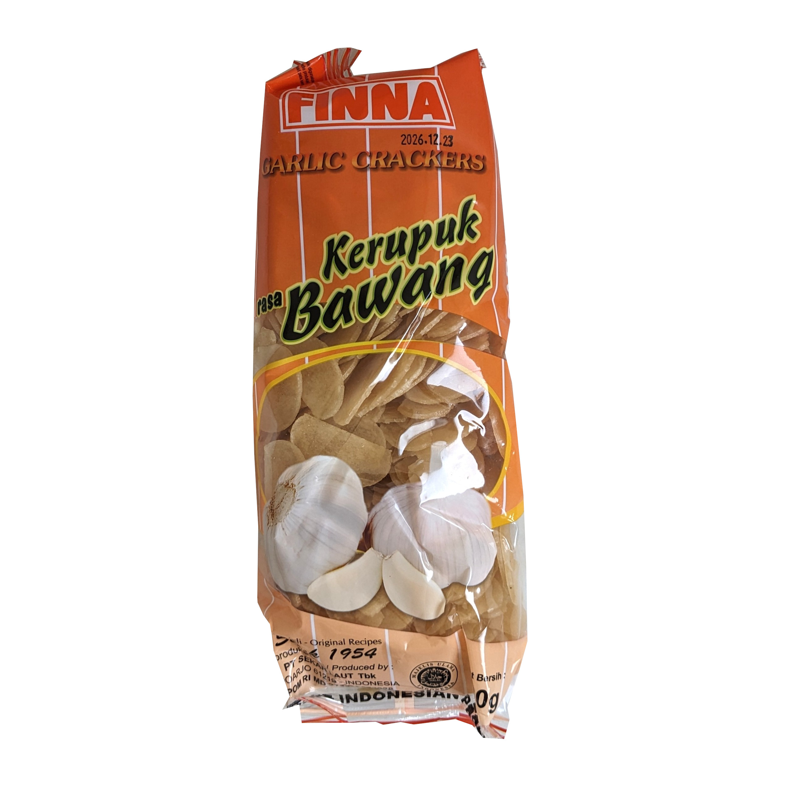 【楽天市場】フィナ にんにくせんべい インドネシア産 380g（賞味期限：2027.04.12）：宝島 台湾中華・世界グルメの店