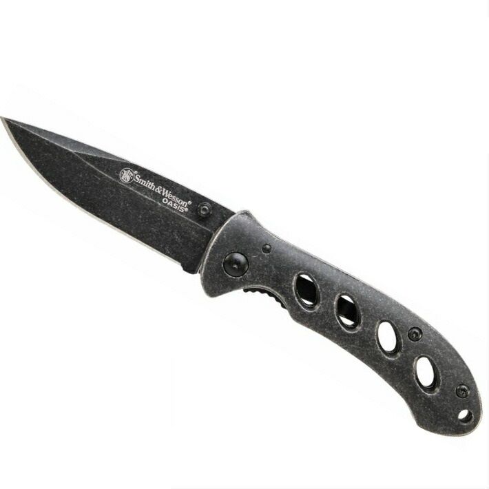 【楽天市場】Smith&Wesson 折りたたみナイフ SW421 【スミス＆ウエッソン ライナーロック 釣り アウトドア サバイバルナイフ ...