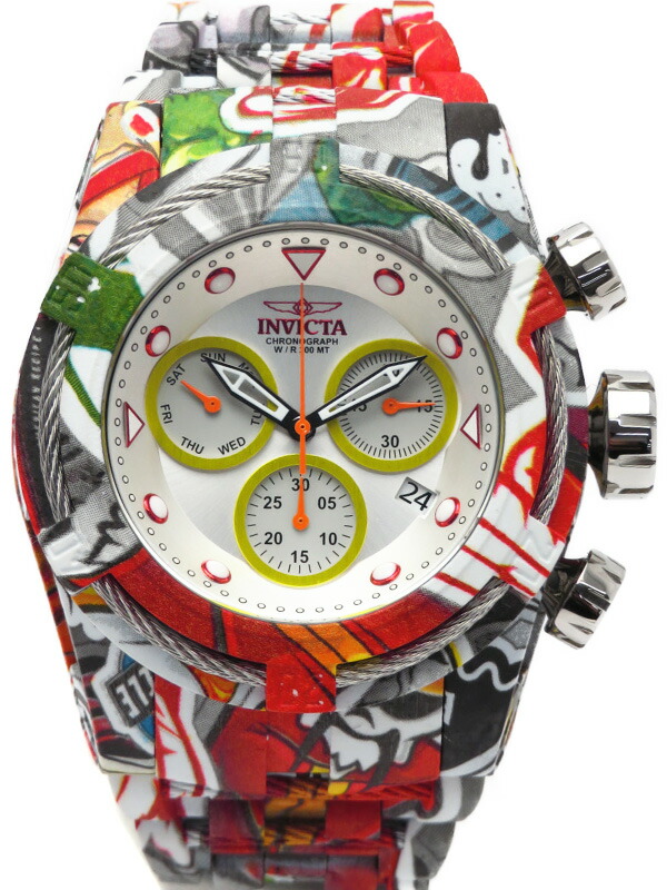 【楽天市場】【INVICTA】インビクタ『ボルト グラフィティゼウス』27095 メンズ クォーツ 1週間保証【中古】：高山質店