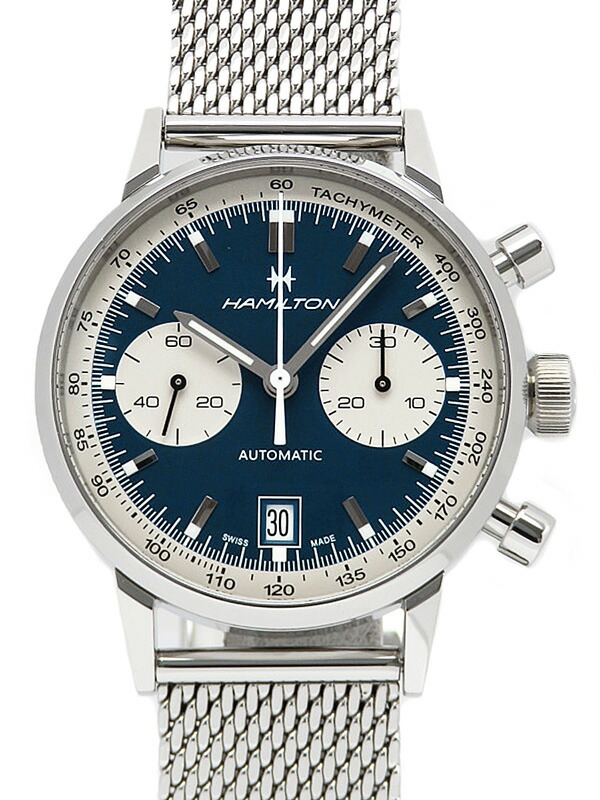 【楽天市場】【HAMILTON】【’21年購入】ハミルトン『イントラマティック オートクロノ』H38416141 メンズ 自動巻き 3ヶ月保証 ...