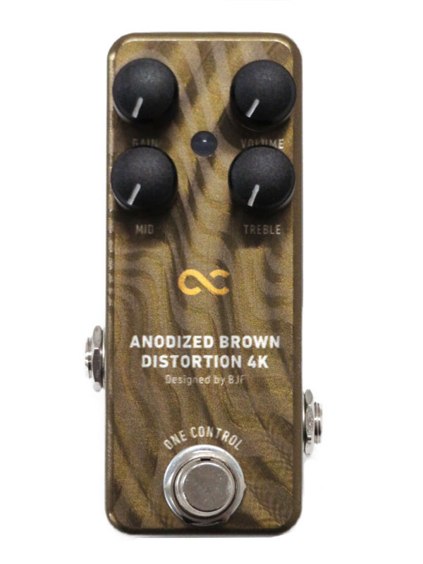 【楽天市場】【One Control】ワンコントロール『ディストーション』Anodized Brown Distortion エフェクター 1 ...